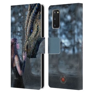 Official Anne Stokes Dragon Friendship Leather Book Wallet Case Cover ...