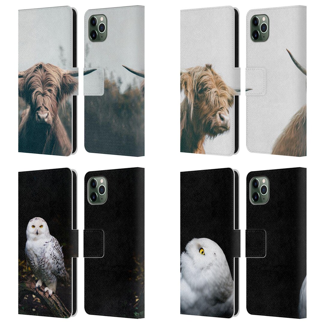 Official Patrik Lovrin Animal Portraits Leather Book Wallet Case Cover ...