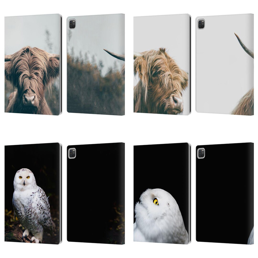 Official Patrik Lovrin Animal Portraits Leather Book Wallet Case Cover ...