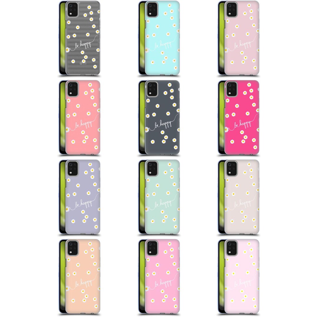 Official Monika Strigel Happy Daisy Soft Gel Case for LG Phones 1 - Etsy