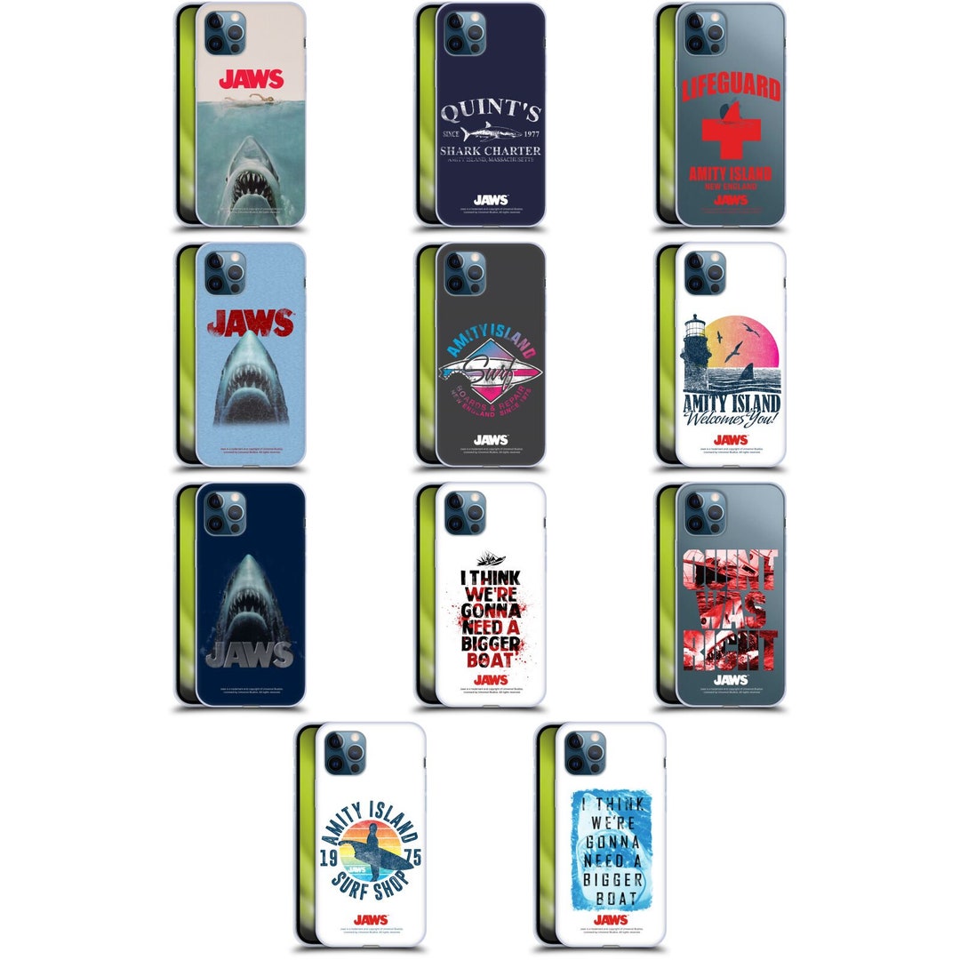 Official Jaws I Key Art Soft Gel Case for Apple Iphone Phones - Etsy UK