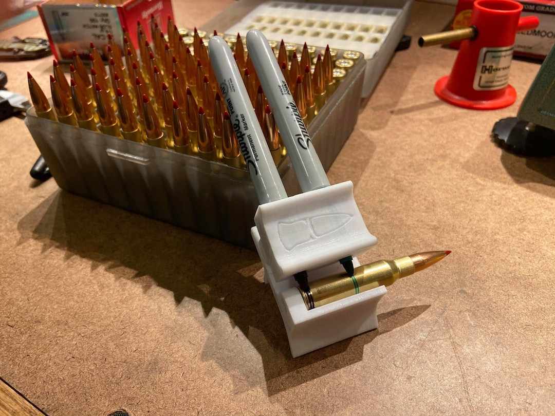 Brass Cartridge Marker: Reloading Tool - Etsy