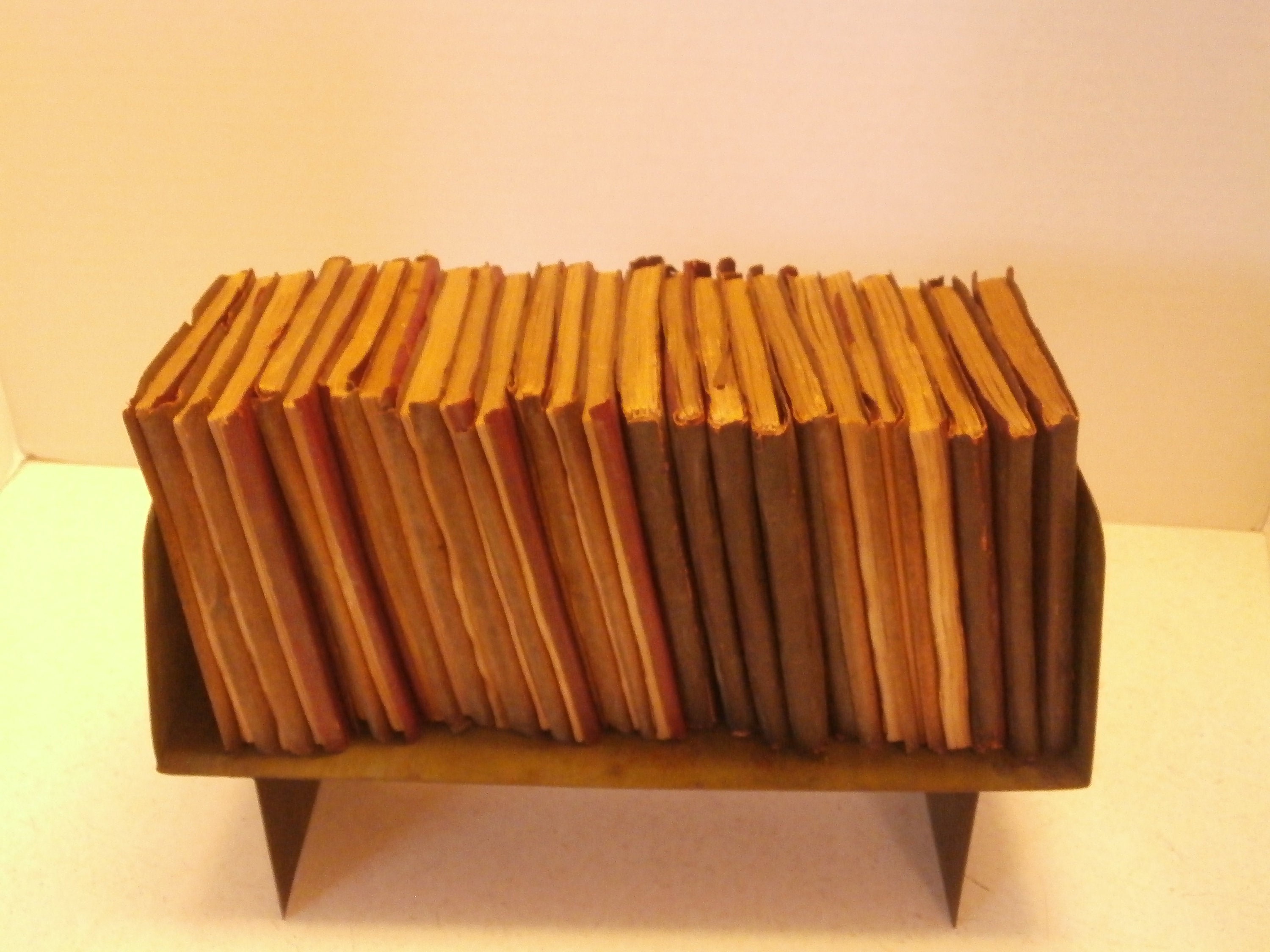 ANTIQUE 1920-1921 LITTLE Leather Library Corporation ANTIQUARIAN ...