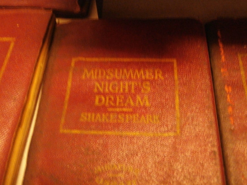 ANTIQUE 1920-1921 LITTLE Leather Library Corporation ANTIQUARIAN ...