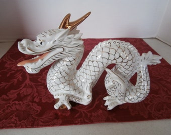 Porcelain Chinese Dragon - Etsy