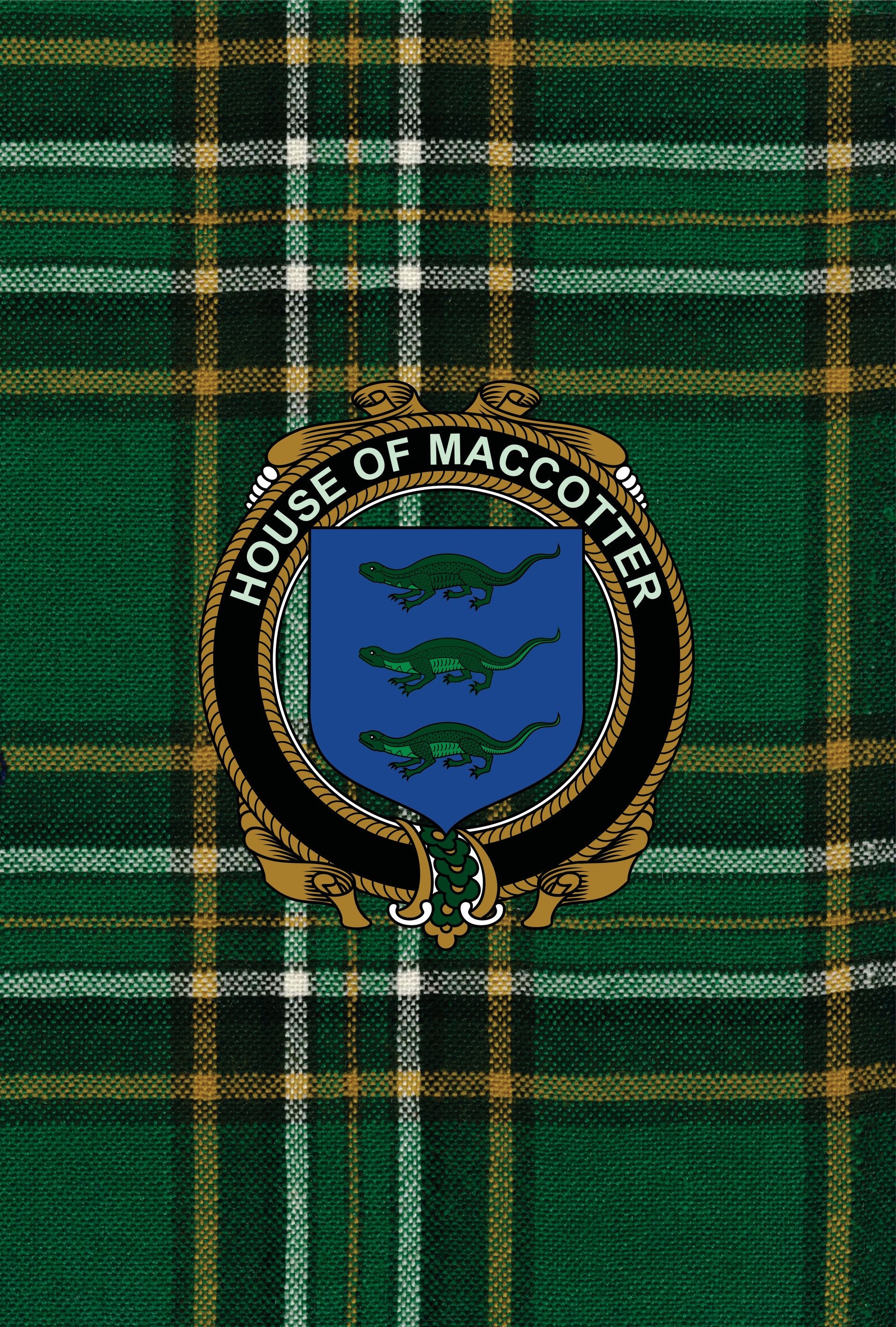 Irish Clan Badge Print. Scottish Also Available 8X10 - Etsy