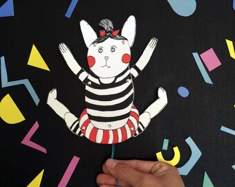 Jumping Jack Paper Doll - Etsy