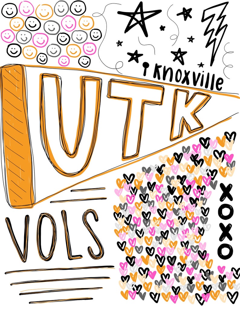 UTK Digital Print - Etsy