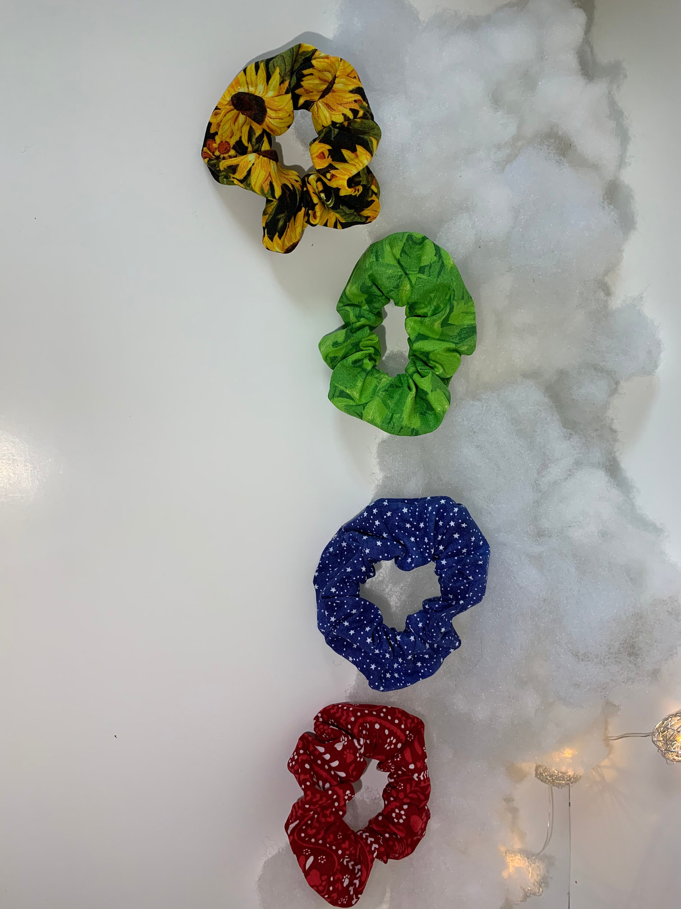 Blue Starry Night Scrunchie - Etsy