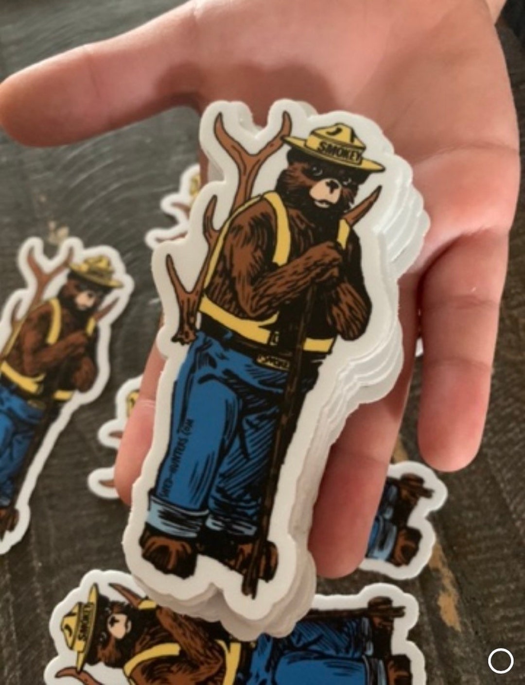 Smoky the Shed Hunter Decal - Etsy