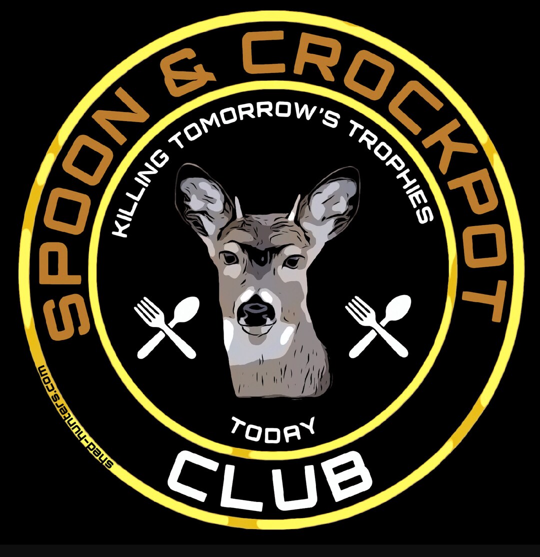 Deer Hunting Sticker Spoon and Crockpot Club - Etsy