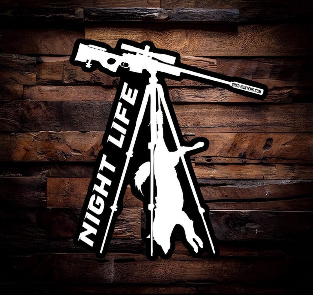 Nite Life Thermal Night Vision Predator Hunter Sticker - Etsy