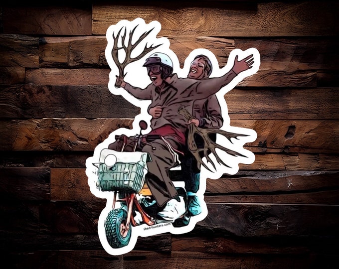 Dumb and Dumber Shed Hunter Sticker - Etsy