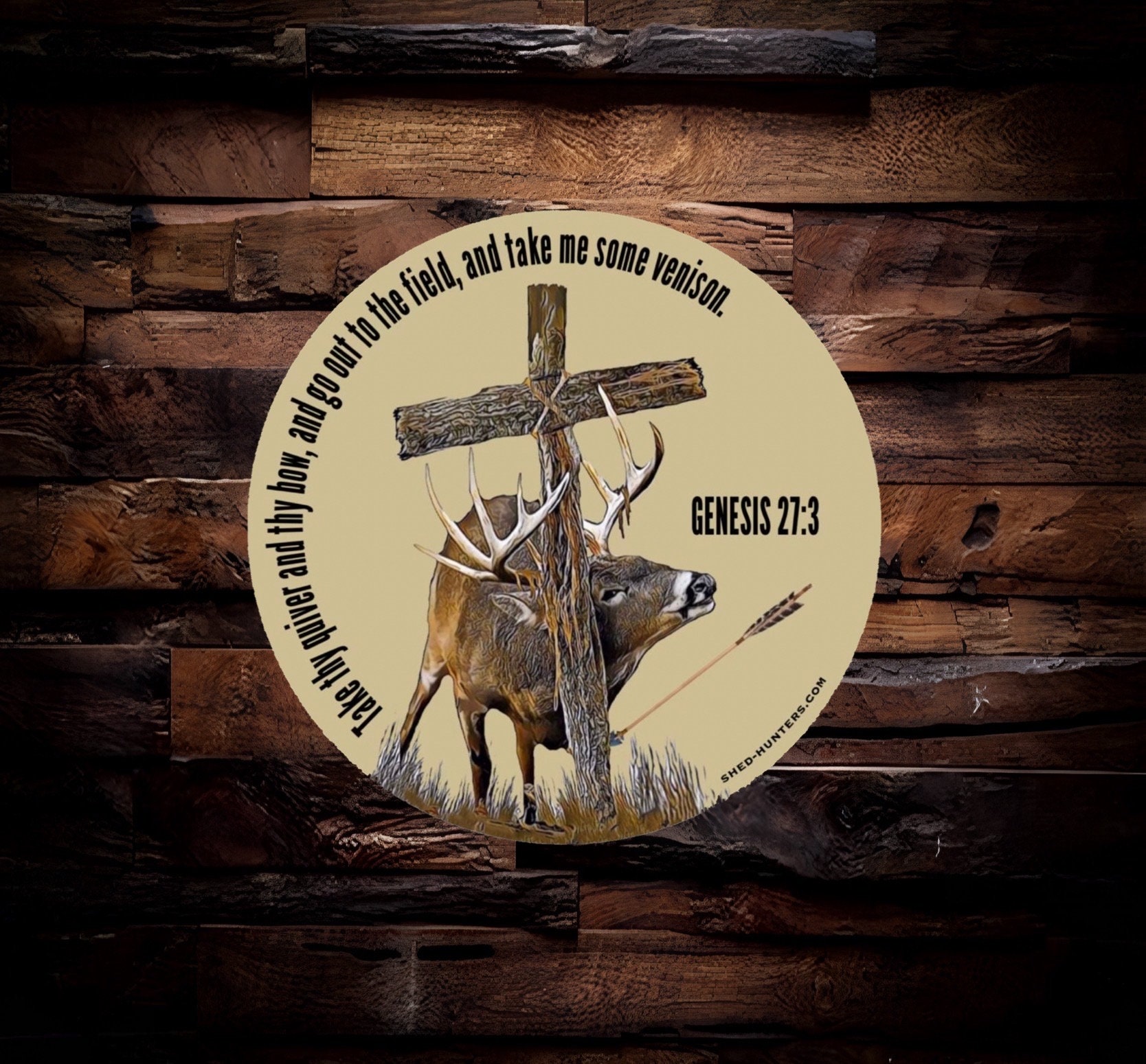 Christian Bowhunter Sticker - Etsy