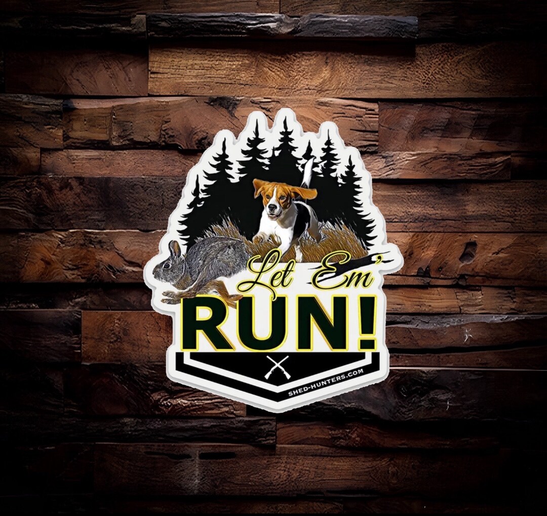 Rabbit Hunting Beagle Hunter Sticker - Etsy