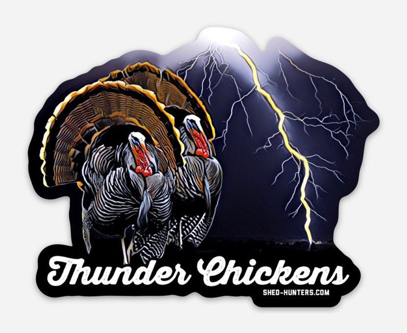 Thunder Chickens Sticker - Etsy
