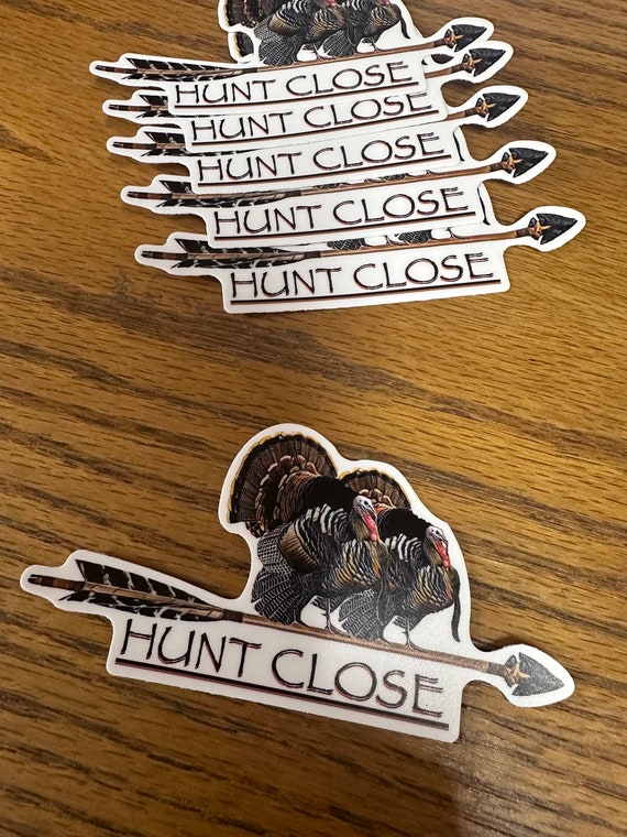 Aufkleber Für Die Truthahnjagd