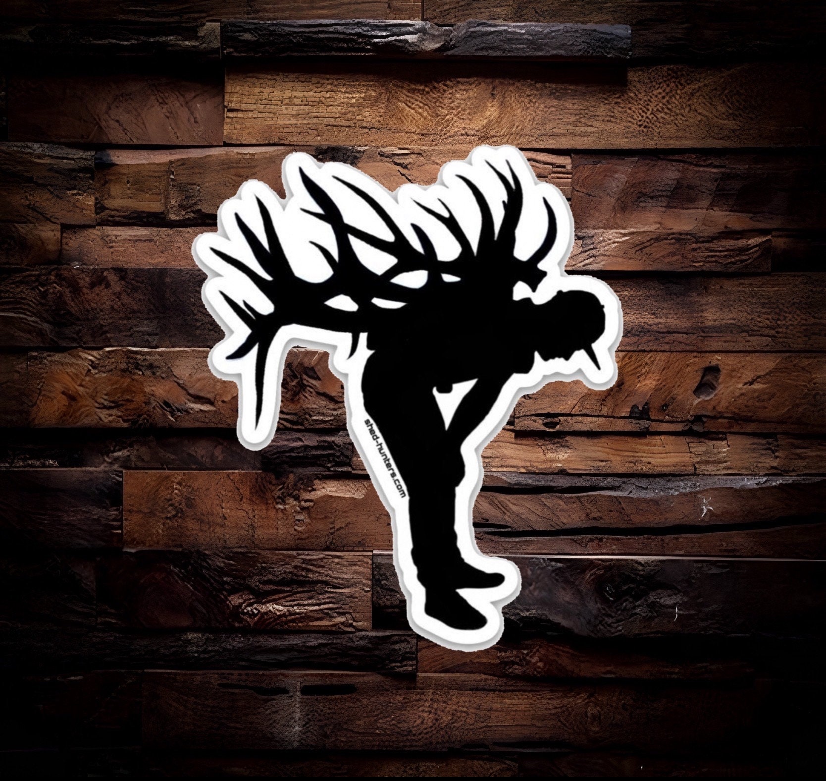 Heavy Packs Shed Hunting Antler Elk Decal Sticker - Etsy