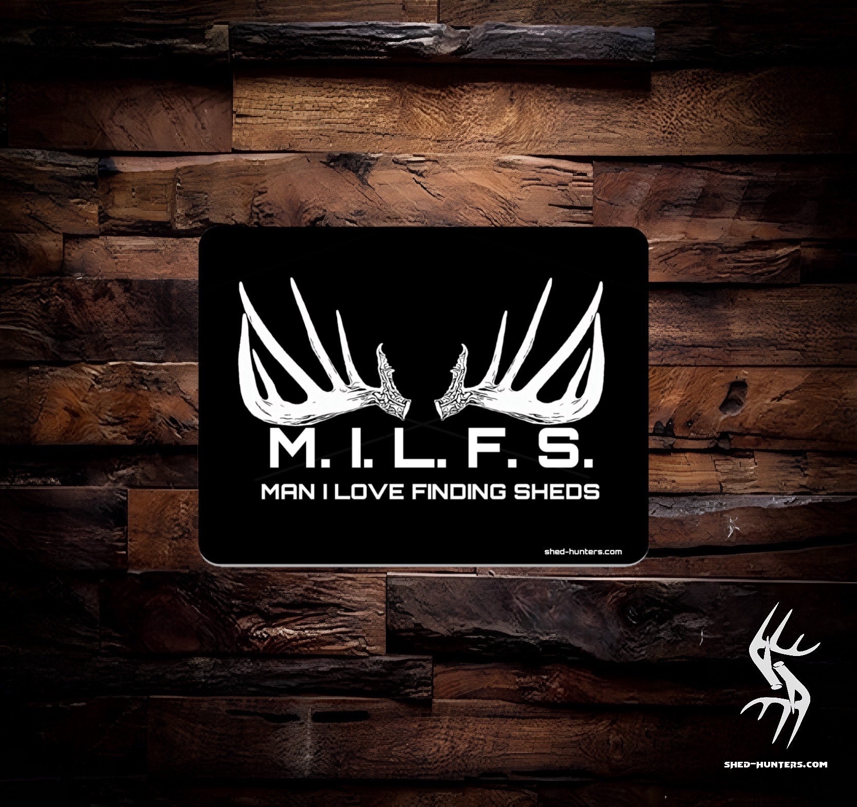 MILFS SHED HUNTING Whitetail Deer Waterproof Decal - Etsy