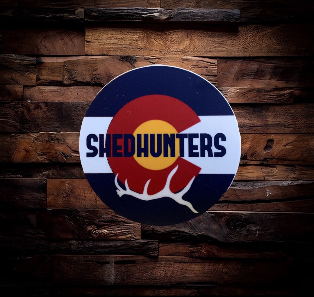 Colorado Shed Hunter Retro Decal - Etsy