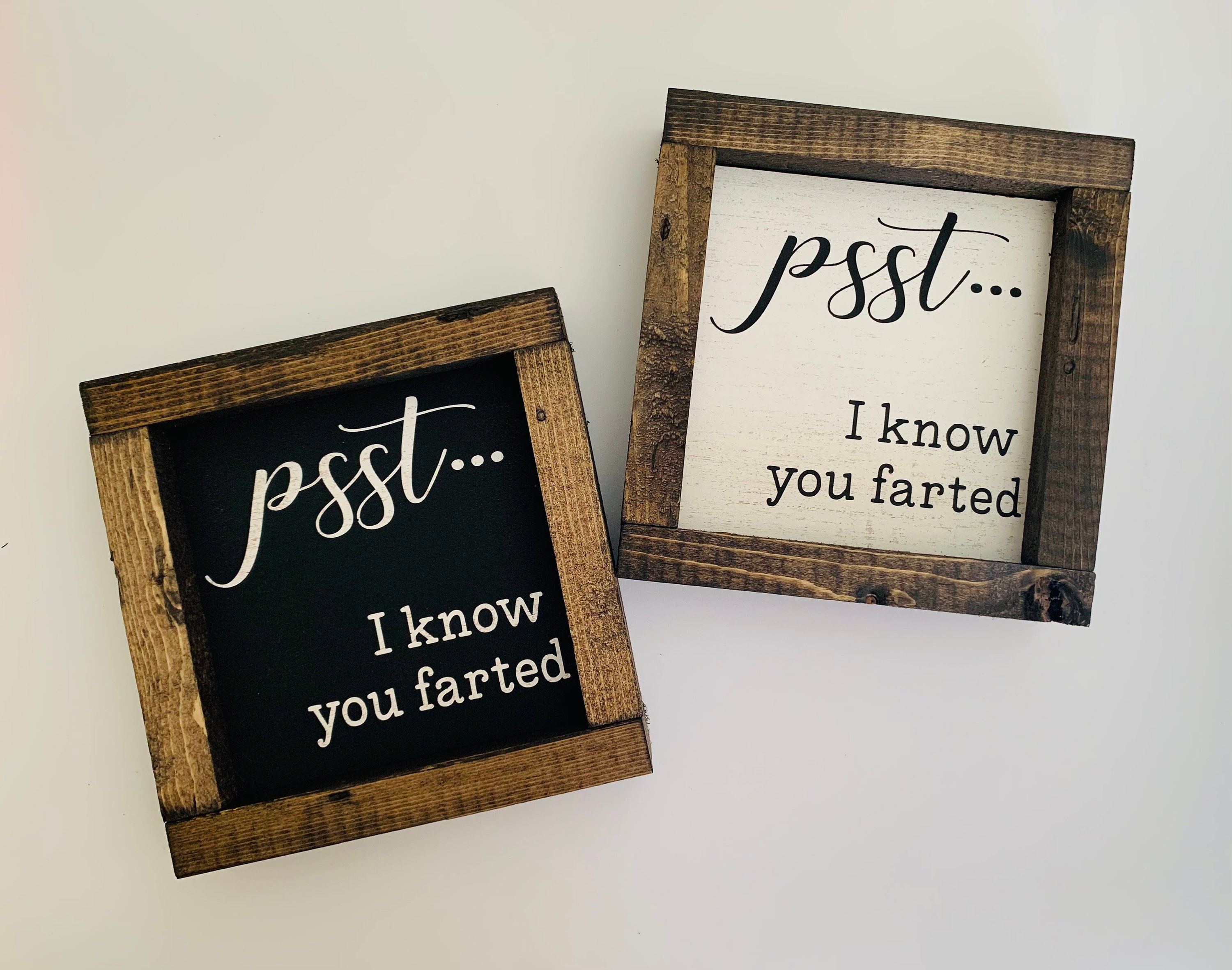 Who Farted Funny Signs