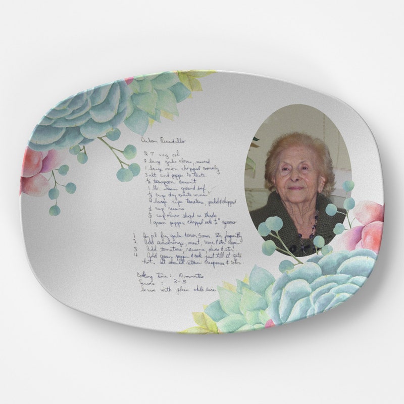 Personalized Recipe Plate - Etsy