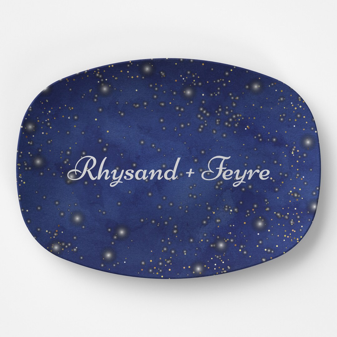 Night Sky Dining Plating Gifts, Aesthetic Booktok Plate Bowls for ...