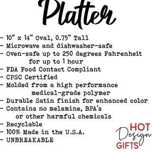 Bless the Food Serving Platter for Autumn Fall Season Thanksgiving ...