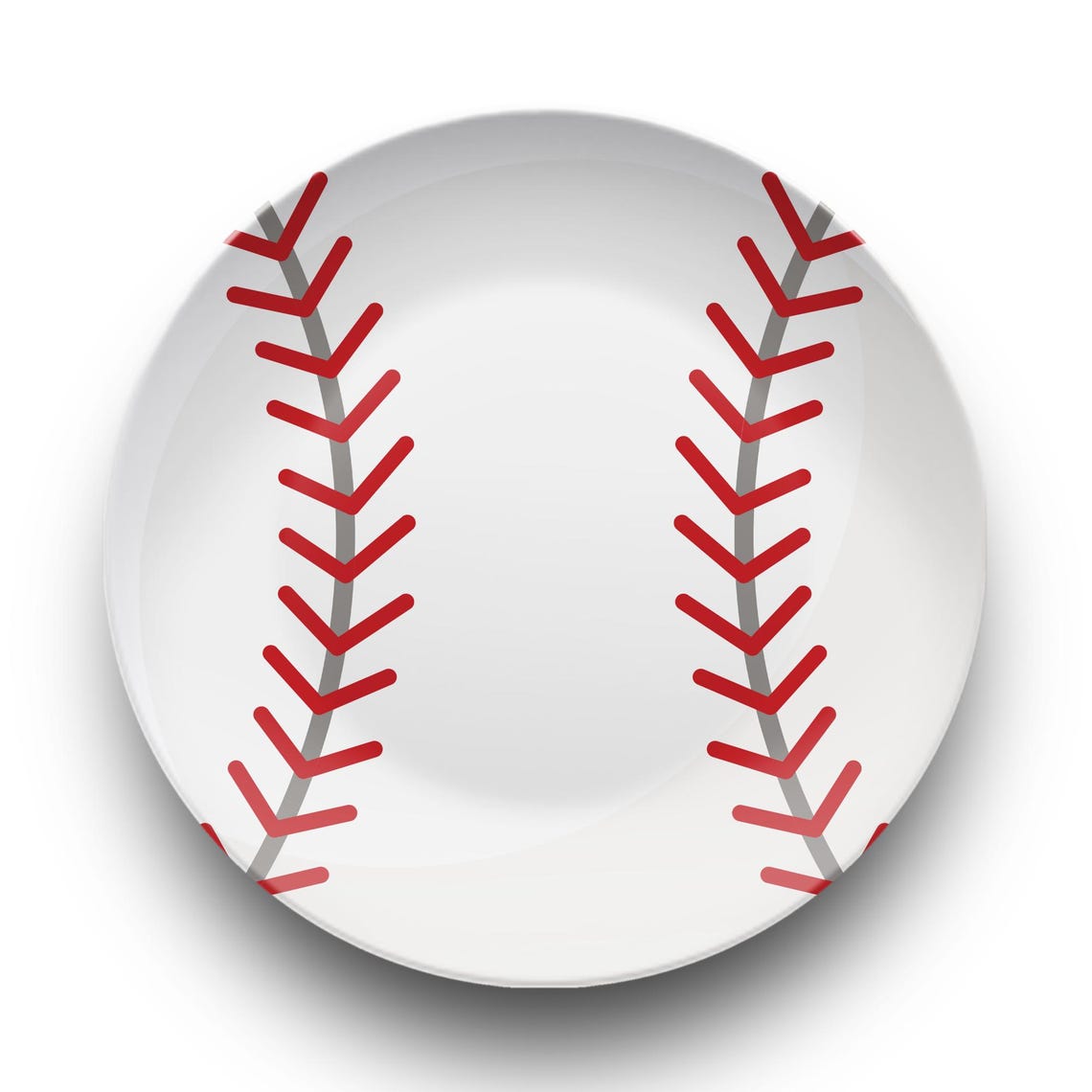 Baseball Dinner Plate: Unbreakable Sports Fan Gift - Etsy