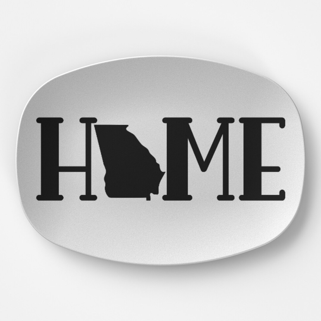 USA States Serving Platter, Unique Home State Kitchen or Dining Design ...