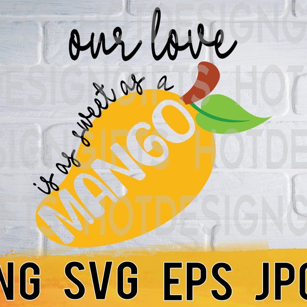 Mango Svg - Etsy