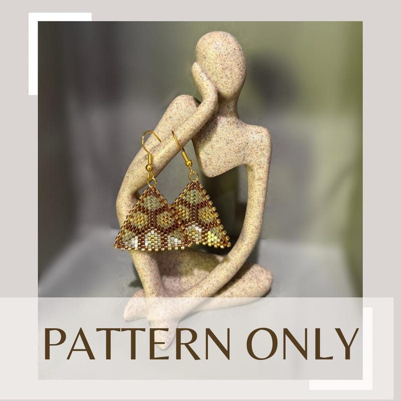 Peyote Triangle Tutorial - Etsy