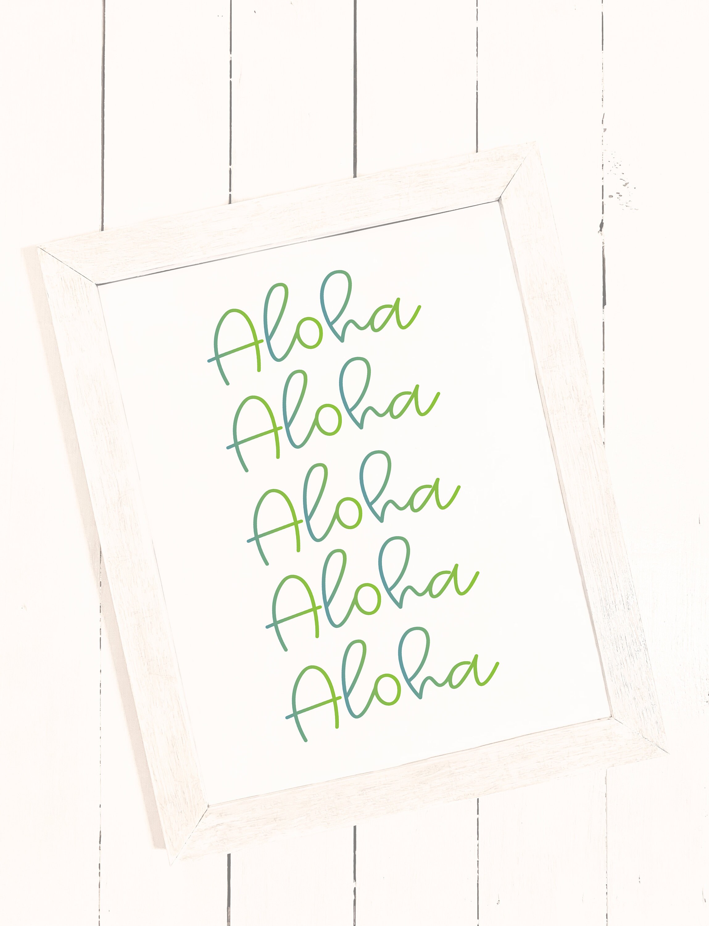 ALOHA Room Poster, Digital Download, Instant Wall Art, Print From Home ...