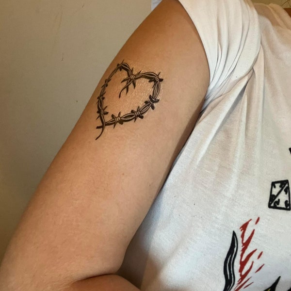 Heart Tattoo - Etsy
