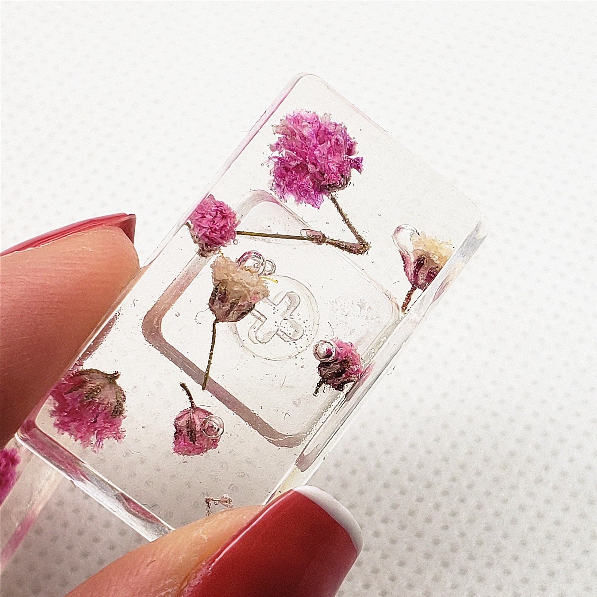 Cherry Blossom Esc Keycap Pink gypsophila flower keycap | Etsy