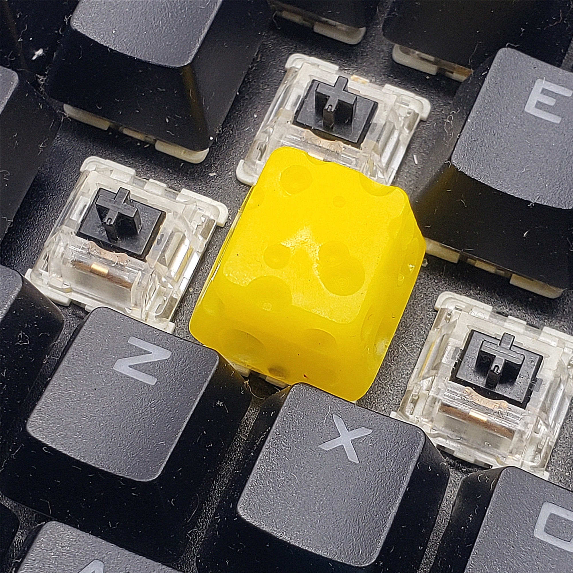 Original Key Cap Cheese Key Cap Yellow Cheese Game Key | Etsy