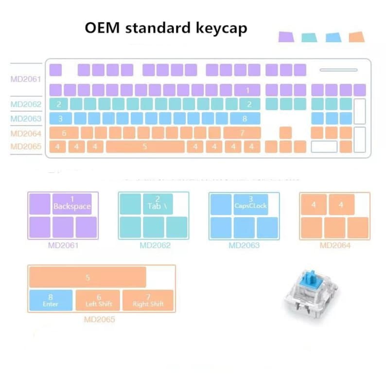 Keycap-resin White Dream Keycap-colorful Aurora Keycap Cool | Etsy