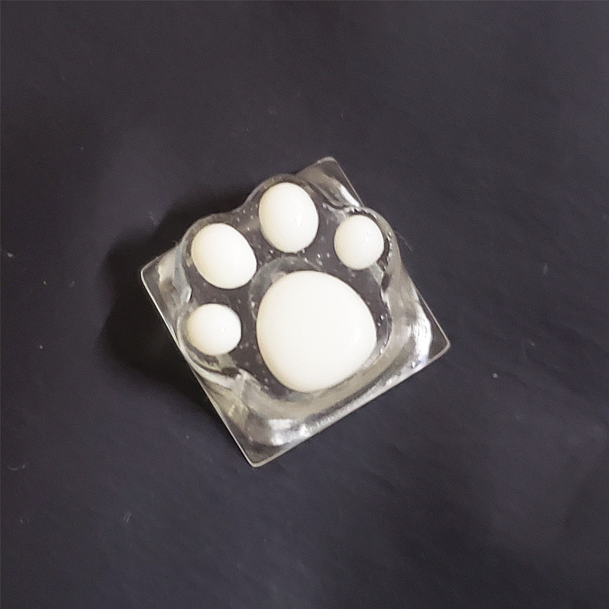 White Crit Resin Keycap ESC Key Cap White Cat Key Hat - Etsy