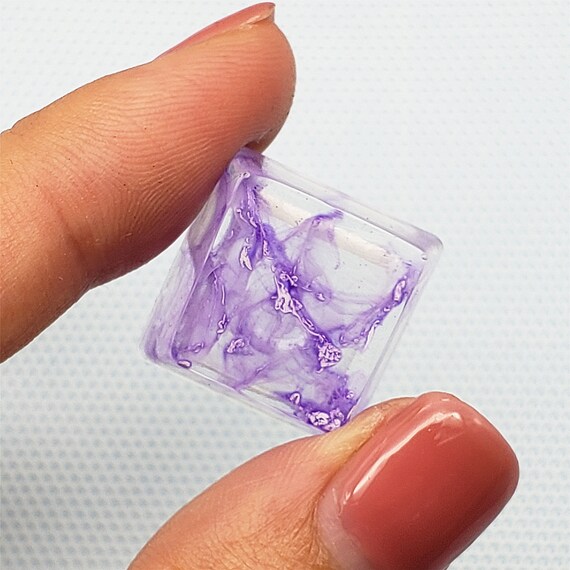 Resin Keycaps Purple Smoke Keycaps Macaron Purple Ink - Etsy