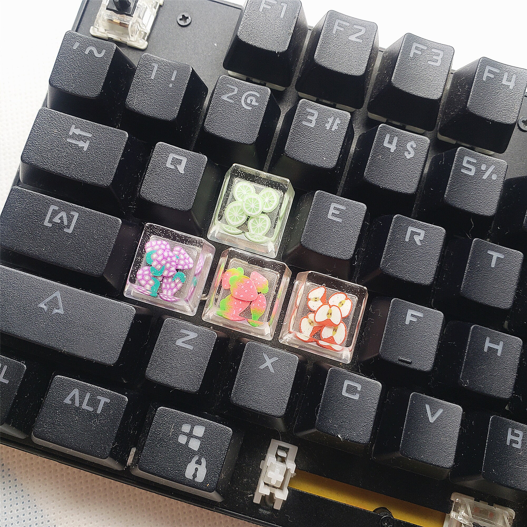 Keycap Lemon Keycap Apple Keycap Grape Cap Kiwi Bond - Etsy Canada