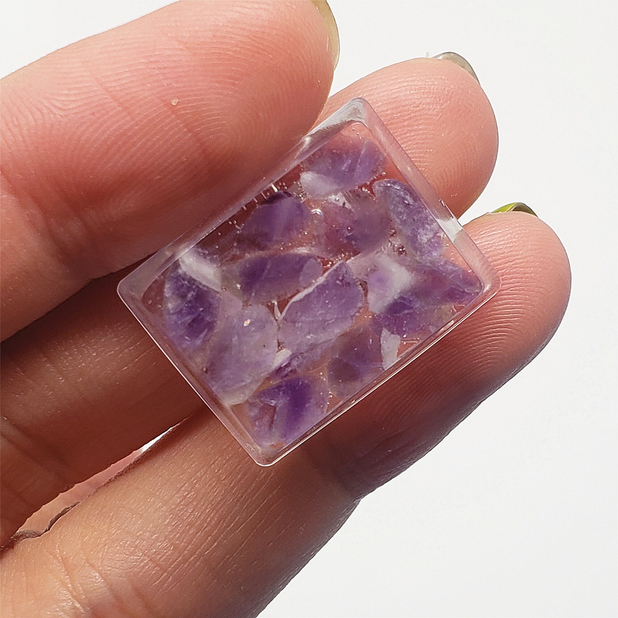 Amethyst resin keycaps original keycaps customized keycaps | Etsy