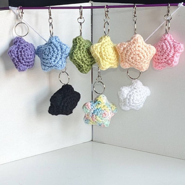 Star Keychain - Etsy