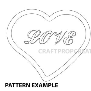 DIY Pattern Template CNC FILES Heart-shaped Tray, Jewelry Tray, Wooden ...