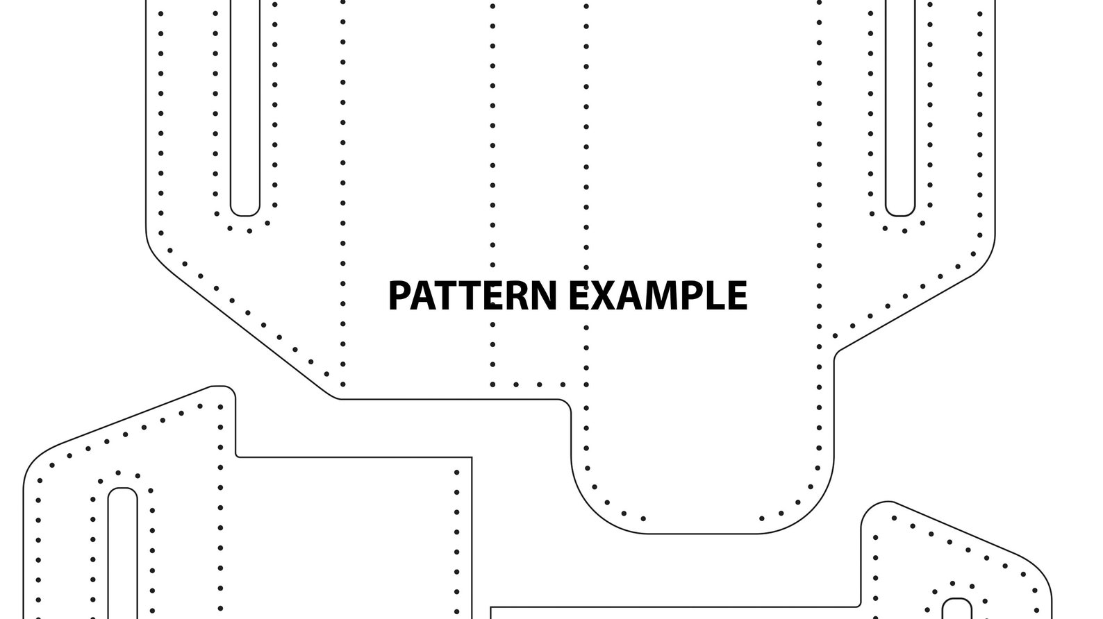 DIY Pattern Template Leatherman Knife/pen/flashlight Holster PDF ...