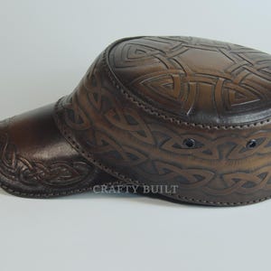 DIY Pattern Template Leather Combat Hat Pattern PDF Download/video ...