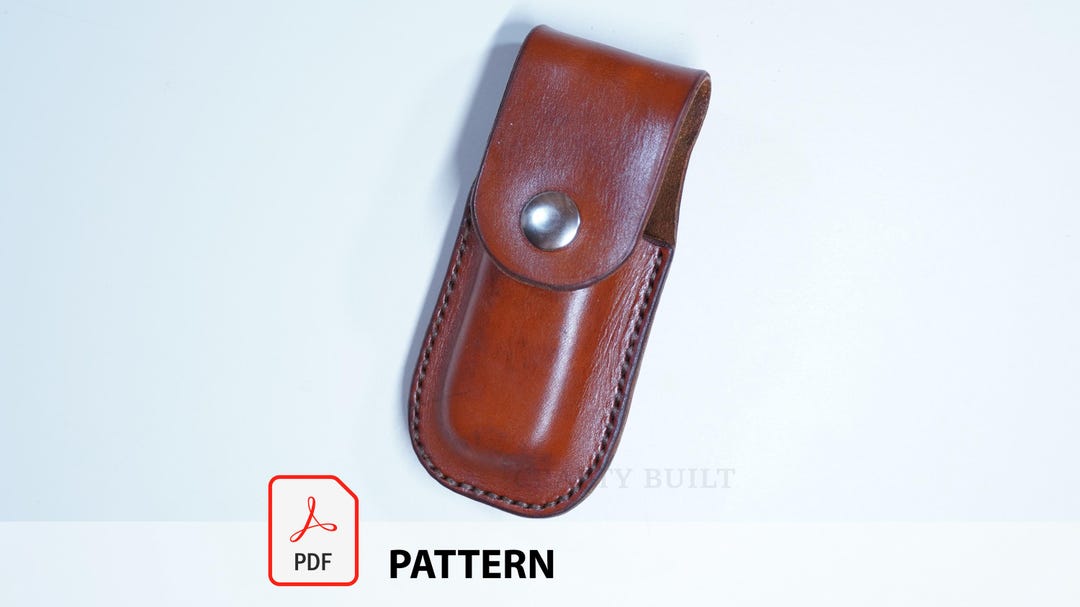 DIY Digital Pattern PDF Template Leatherman Knife Holster Multitool Sheath PDF Digital File ...