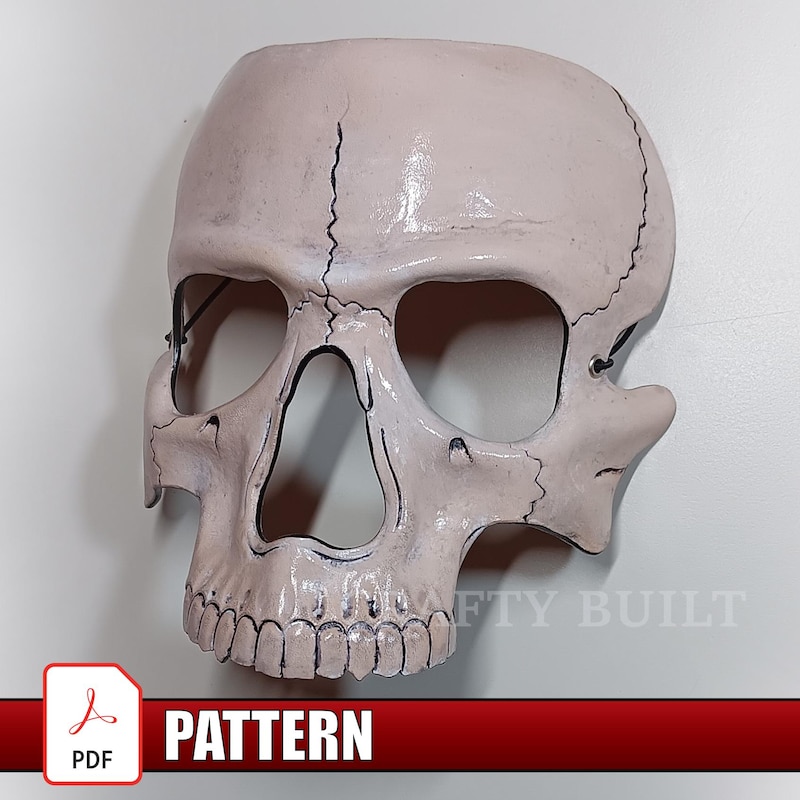 Leather Skull Mask - Etsy