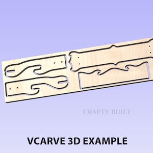 DIY Pattern Template Hand Cut and CNC Files Samurai Sword Holder PDF ...