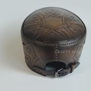 DIY Pattern Template Leather Combat Hat Pattern PDF Download/video ...