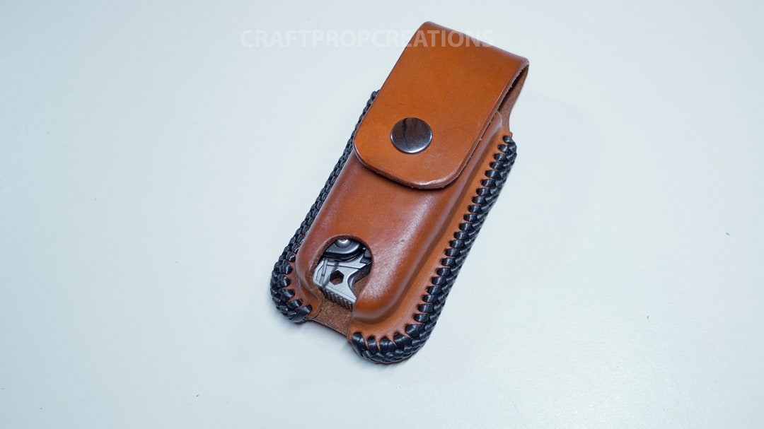 Handmade Leatherman Knife Holster, Leatherman Sheath, Leather Holster ...